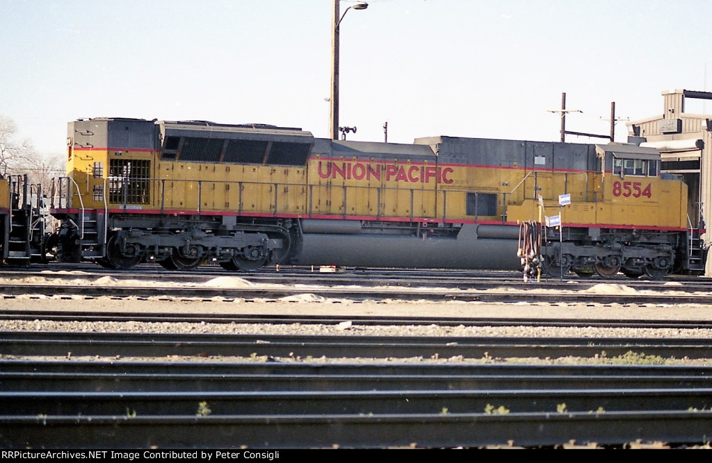 UP 8554 SD90MAC-H2 at Centennial-Davidson Yard